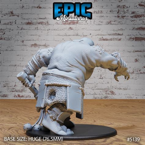 🎲 Captured Hill Giant Set ‧ Dnd Miniature ‧ Tabletop Miniatures