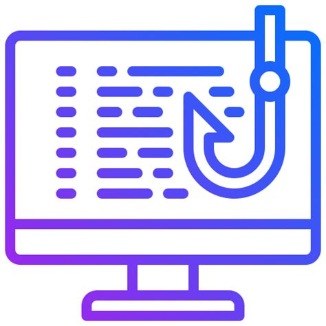 Coding Generic Gradient Outline Icon