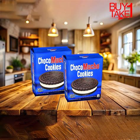 Choco Mucho Cookie Sandwich White Choco 10 X 33g Buy 1 Take 1 Offer