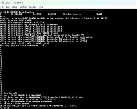 Solved S32g Ipcf M Core Nxp Community