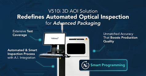 From Smt To Semiconductor Vitroxs V510i Aoi Redefines Automated Optical Inspection With