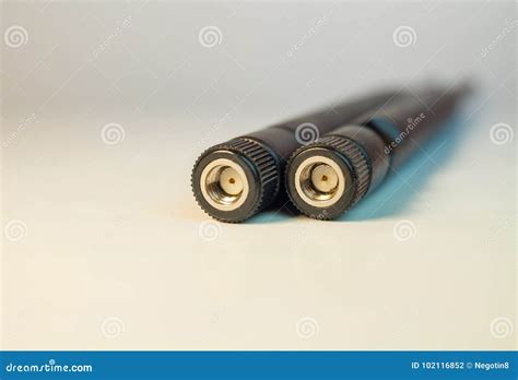 Wireless Modem Antenna Stock Photo Image Of Component 102116852