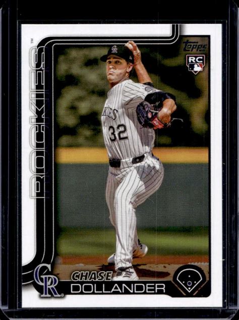 Chase Dollander 2025 Topps Update Us151 Base Price Guide Sports Card