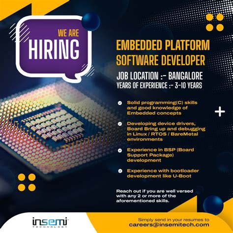 Insemi Technology Services Pvt Ltd On Linkedin Embeddedsystems