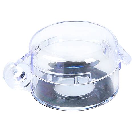 Clear 22mm Protective Cover Guard Case For Round Push Button Switch TS