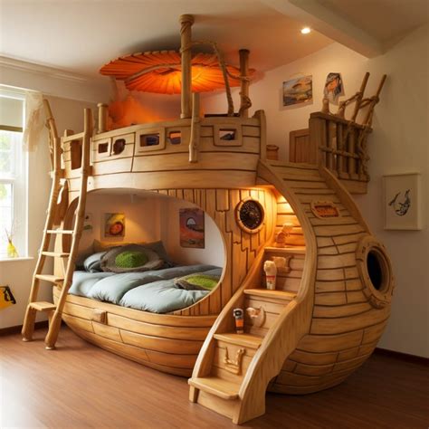 Pirate Ship Bunk Bed