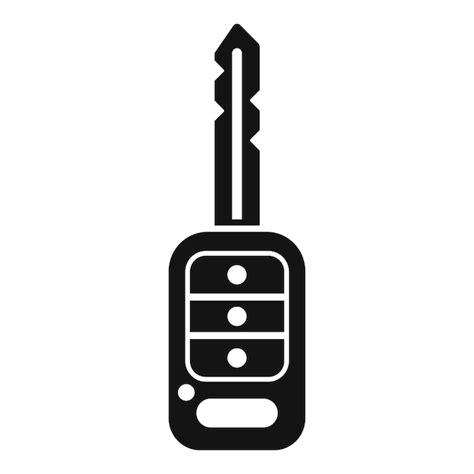 Premium Vector Alert Smart Key Icon Simple Vector Access Start