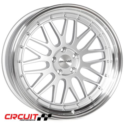 Circuit Performance Wheels Cp30 18x8 5x1143 Silver Rims Et35