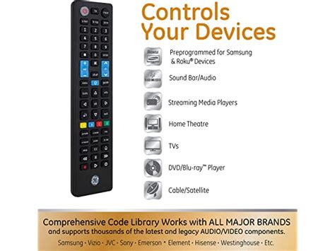 GE Universal Remote Control