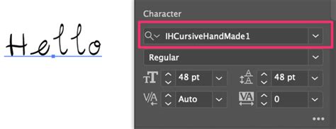 Handmade Cursive Fonts For Adobe Illustrator Free Download
