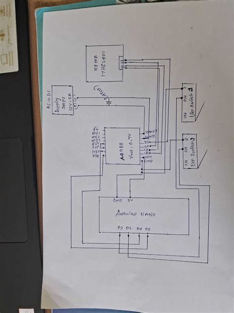 Problem In Controlling Stepper Motor Rotation Direction Using 2 Limit