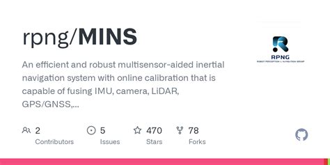 Github Rpngmins An Efficient And Robust Multisensor Aided Inertial