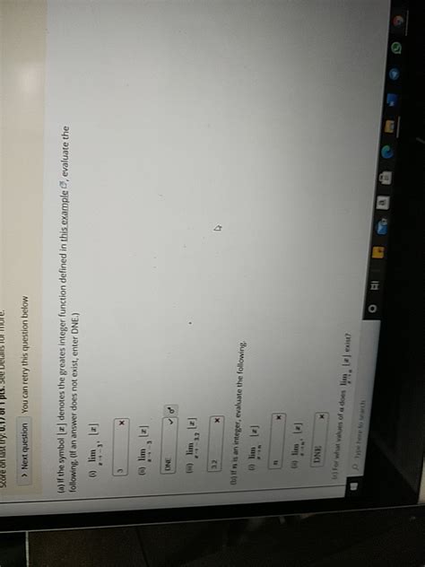 Solved If The Symbol X Denotes The Greatest Integer Function