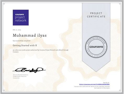 Muhammad Ilyas On Linkedin Coursera Data Programming Learning