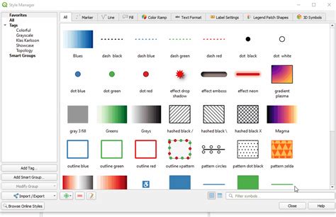 QGIS Legend Patches