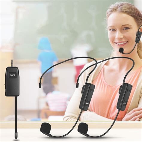 Headset Wireless Microphone Headset Mic Head Microphone Wireless