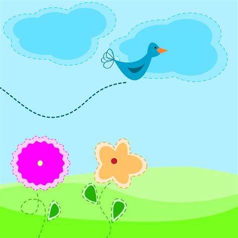 Clipart Cartoon Spring