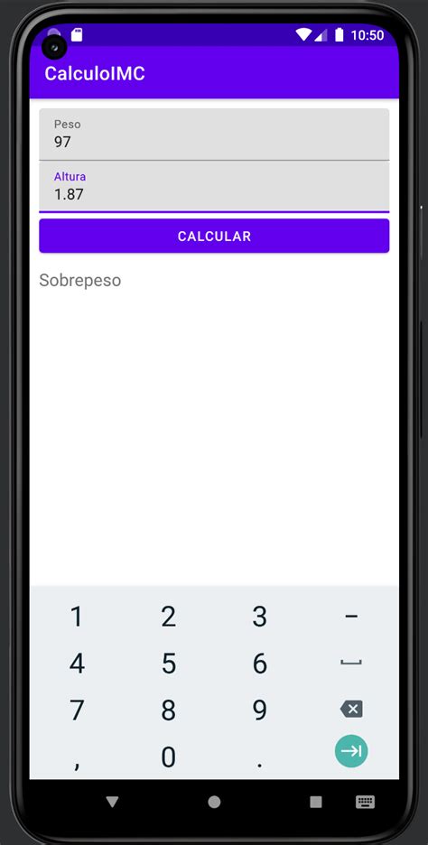 GitHub Tiago Vaz CalculadoraIMC