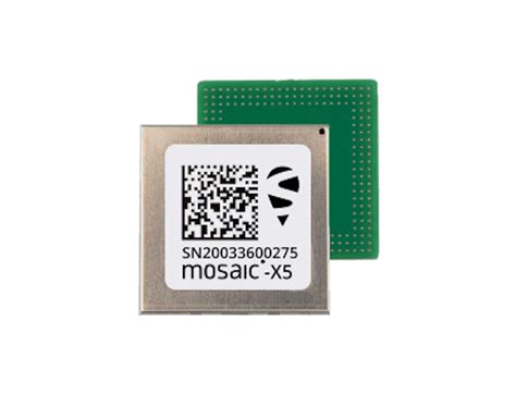 Mosaic X5 Gnss Module Compact Multi Constellation Gnss Positioning Module