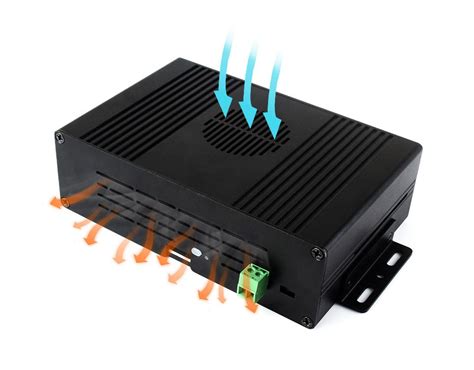 Metal Case With Pcie Expansion Board For Raspberry Pi 5