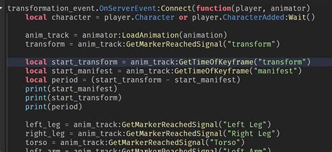 Gettimeofkeyframe Is Yielding A Nil Error Scripting Support