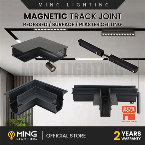 Led Magnetic Track Light Jointer Connector Joint Tracklight Recessed
