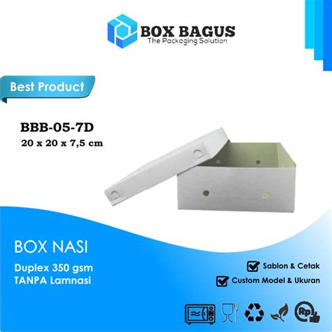 Jual Box Dus X X Duplex Gsm Kotak Hampers Makanan Nasi Roti Kue Snack Shopee Indonesia