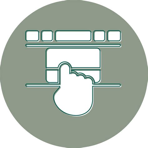 Touchpad Vector Icon 32743246 Vector Art At Vecteezy