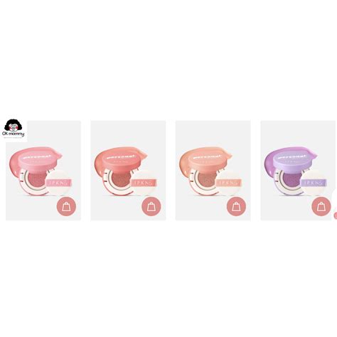Ipkn Personal Tone Cushion Blusher Lavender On Pink Chou Dear Coral
