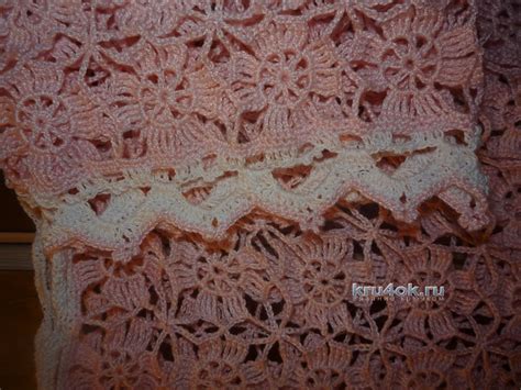 Платье крючком — работа Татьяны