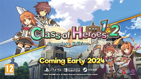 “class Of Heroes 1 And 2 Complete Edition” Announced For Ps5 Switch And