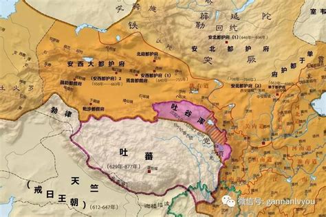 唐朝西域都护府地图唐朝安西都护府唐朝西域都护府第3页大山谷图库