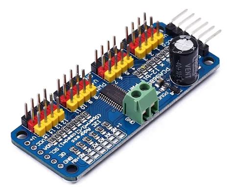 controlador de servomotor pwm i2c iic de 16 canales y 12 bit cuotas