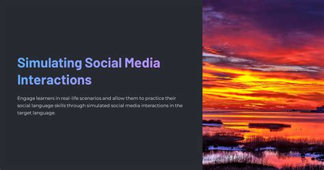 Simulating Social Media Interactions