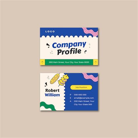 Free Psd Korean Restaurant Business Card Template