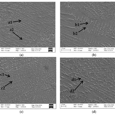 Metallographic Structure Of Cladding Layers A Microstructure Of The