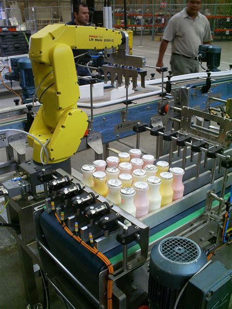 Pick And Place Case Packer Robotic Bottle Ritm Industry