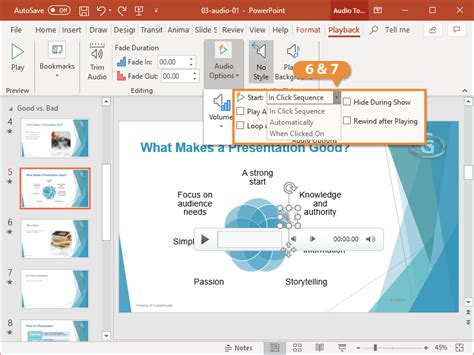 Audio In Powerpoint Customguide