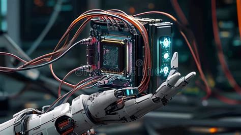 Central Computer Processors Cpu Concept Motherboard Digital Chip The