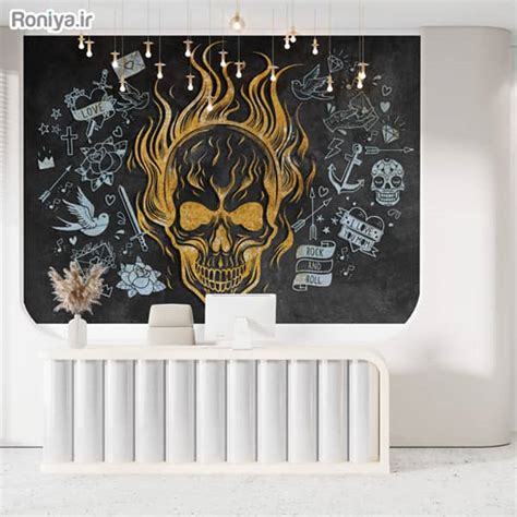 پوستر سه بعدی خفن طرح تتو رونیا