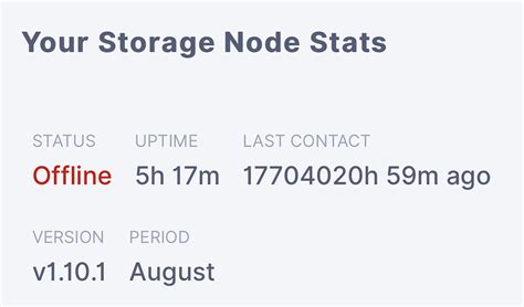 Node Offline No Idea Why Troubleshooting Storj Community Forum Official