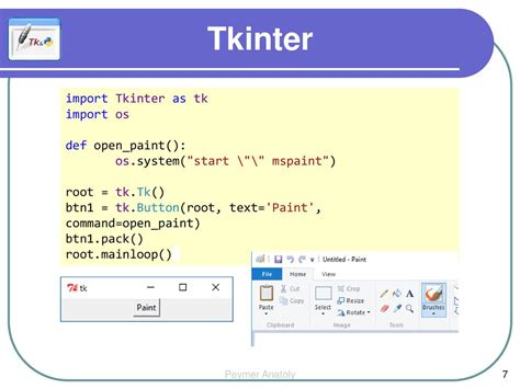 Tkinter Button Import Tkinter As Tk Root Tktk Ppt Download