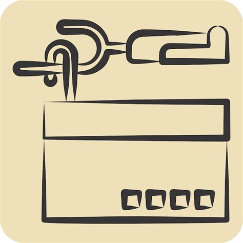 Premium Vector Icon Thread Picker Related To Sewing Symbol Hand Drawn