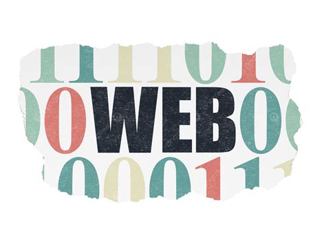 Conceptualizing Web Development Torn Paper Background With A Text