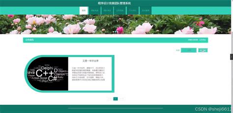 【开题报告】springboot程序设计竞赛团队管理系统72262计算机毕业设计 csdn博客