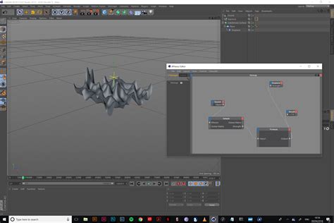 3d cinema 4d generative plane using audio file graphic design stack