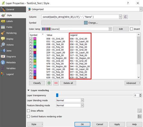 Qgis Sorting Features In Legend Geographic Information Systems