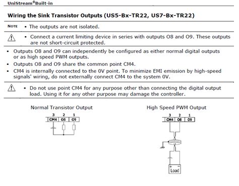 pwm outputs unilogic software unitronics support forum programmable controllers plc hmi