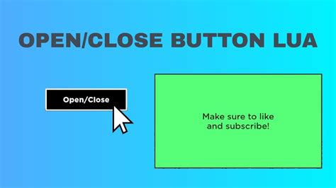 Open Close Button