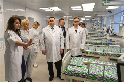 В Твери завершен первый этап модернизации городской больницы № 6 Твериград